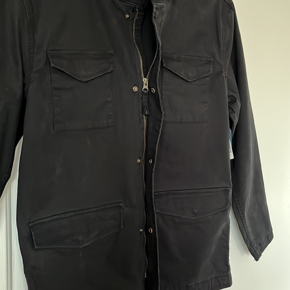 George | Jackets & Coats | Mens Field Jacket Stretch Stow Away Hood ...